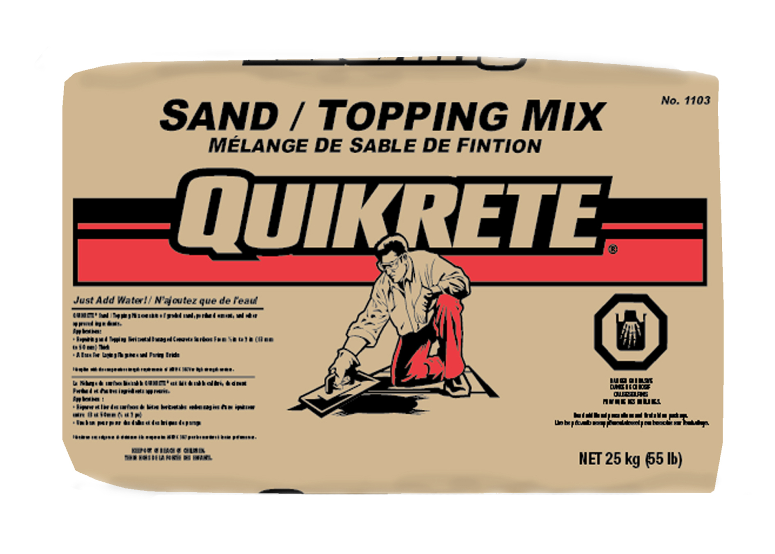 QUIKRETE® Sand & Topping Mix – Target Products Ltd.