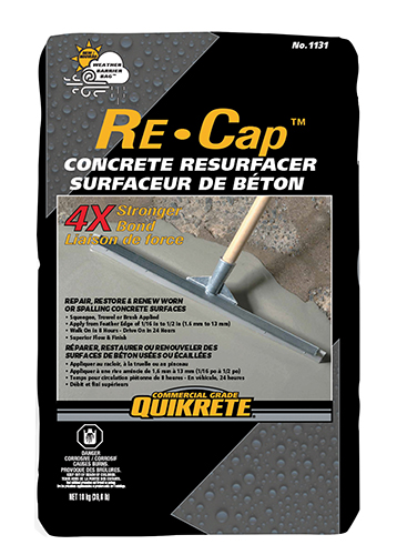 QUIKRETE® RE-CAP™ Concrete Resurfacer – Target Products Ltd.