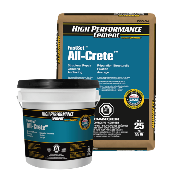 HPC FastSet All-Crete – Target Products Ltd.